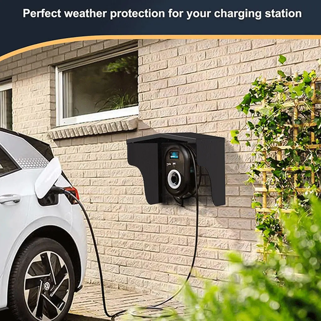 Aluminum Charging Station Protective Roof Rain Cover For Car Charging ...