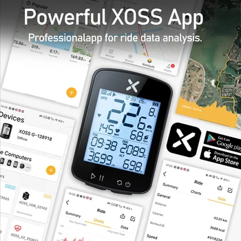 Choice Version xoss G+ G2 G plus 2 Bike Computer GPS Generation Cycling ...