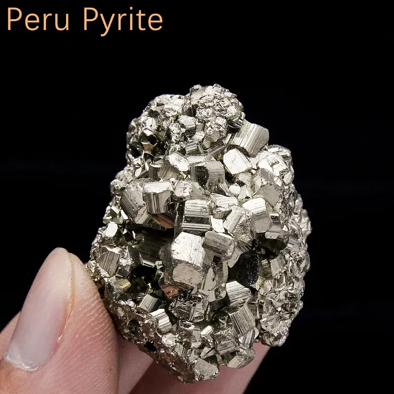 1pcs High Quality Natural Peru Pyrite Ore Stone Crystal Mineral ...