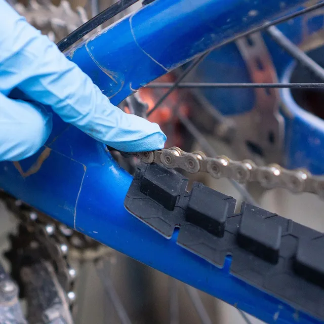 Road Bike Chainstay Guard Silicone Mountain Bike Frame Guard Against ...