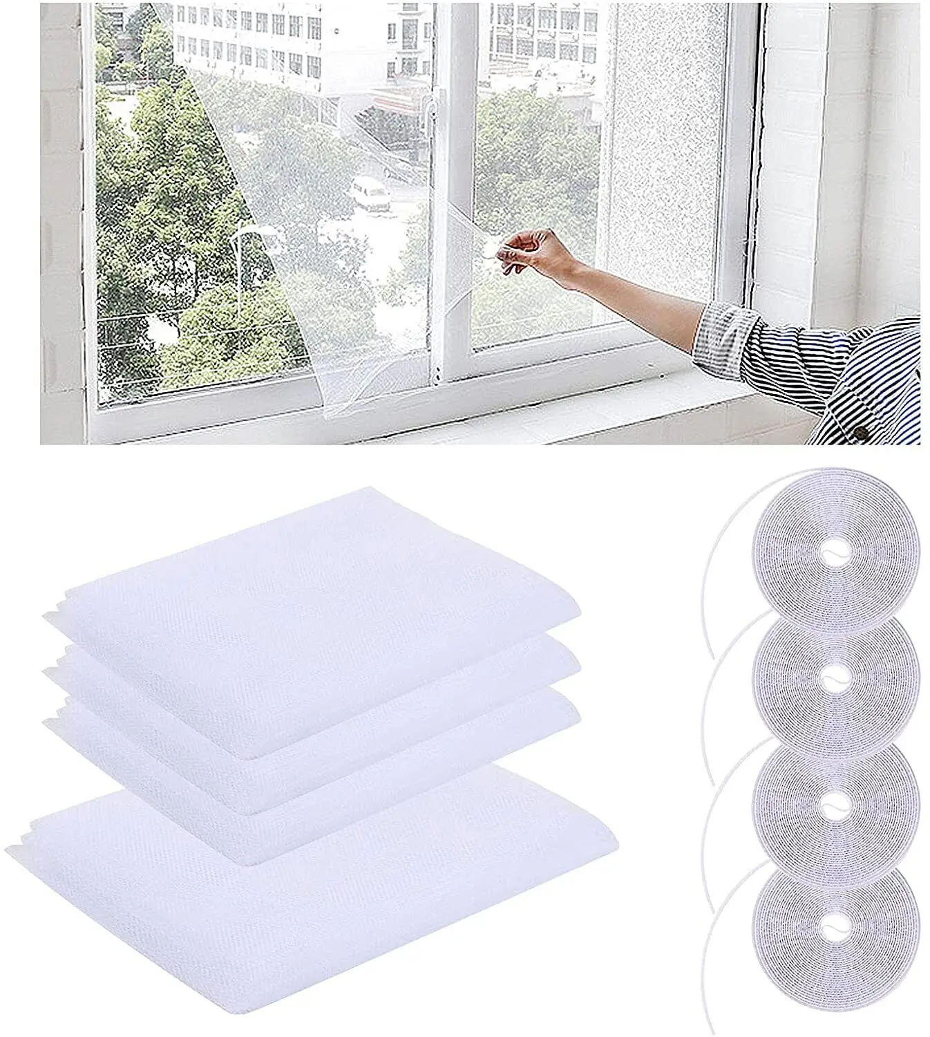 Large-Size-Insect-Screen-Window-Netting-Anti-Mosquito-Mesh-Used-for ...