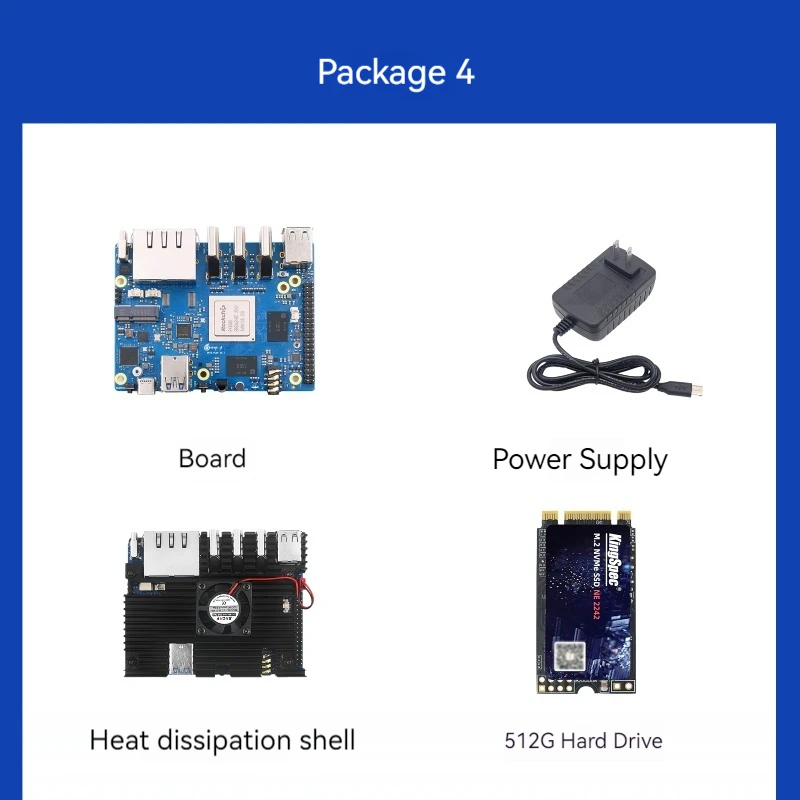 Orange Pi 5 Plus Single Board Computer RK3588 PCIE Module External WiFi ...