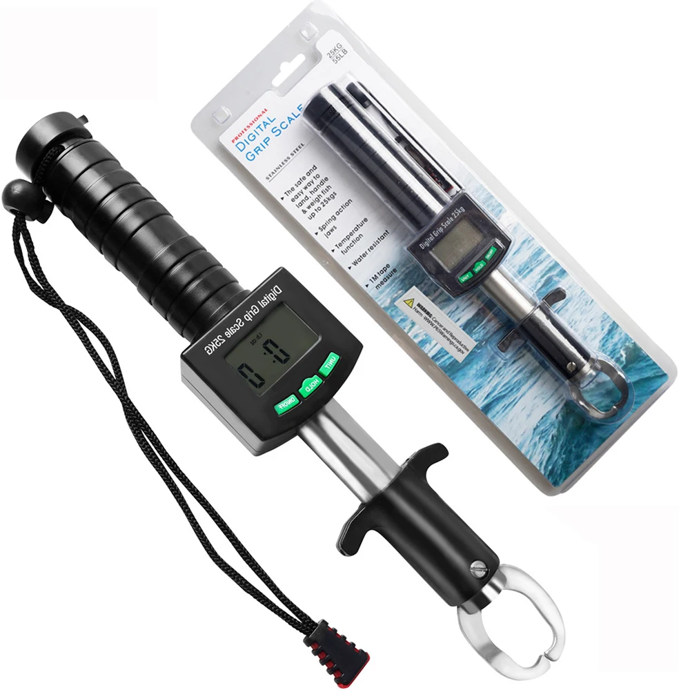 Fish-lip-gripper-with-digital-scale-50lb-25kg-Fish-Lips-Grip-clamp-with ...