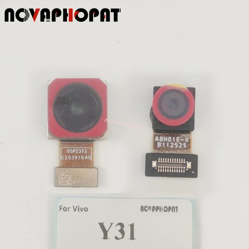 Novaphopat-For-Vivo-Y31-Back-Rear-Big-Main-Camera-Module-Front-Small-Camera-Flex-Cable ...