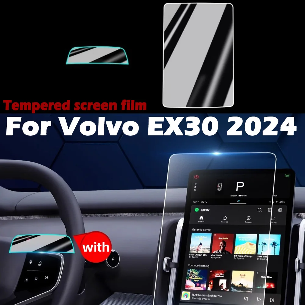 2PCS-For-Volvo-EX30-2024-Screen-Protector-HD-Touch-Screen-Central ...