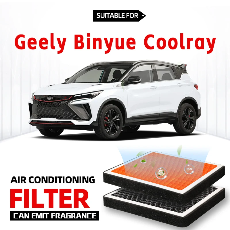 For Geely Binyue Coolray Cabin filter Air Filter Activated Carbon Air ...