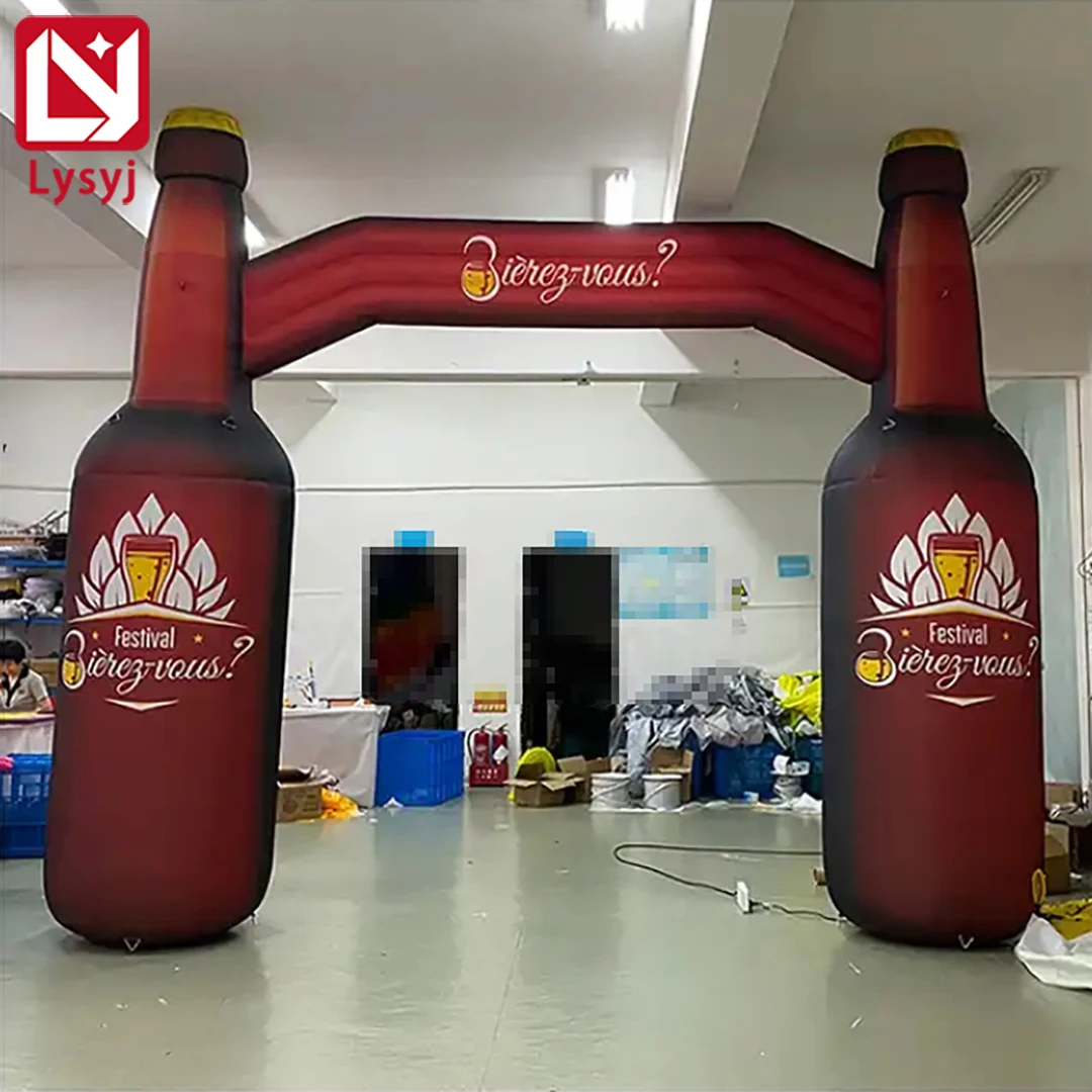Giant-Inflatable-Beer-Bottle-Arch-Air-Blow-Entrance-Beverage-Drinks ...