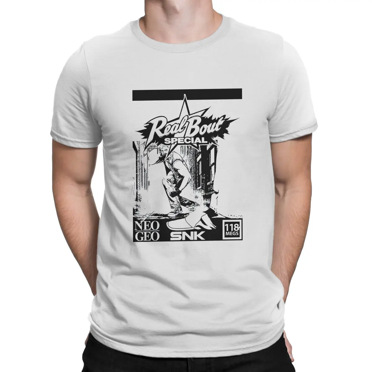 Metal-Slug-Game-Real-Bout-Special-Neo-Geo-SNK-T-Shirt-Goth-Men-Tees ...