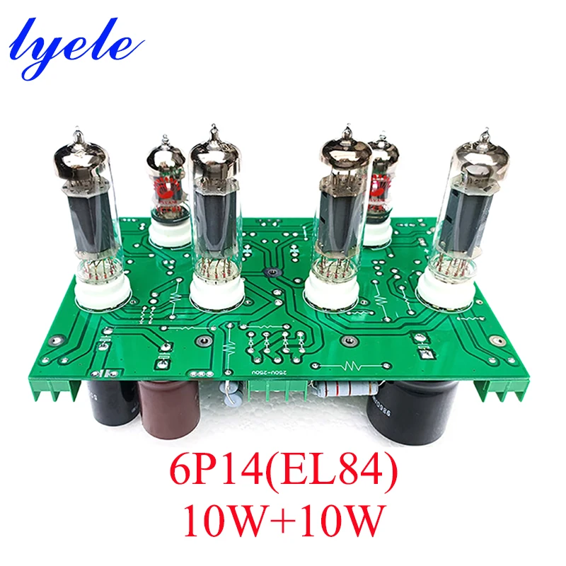 Lyele Audio Dynaco 6p14 El84 Stereo Push Pull Circuit Board Power Amplifier Board High Power 10w ...