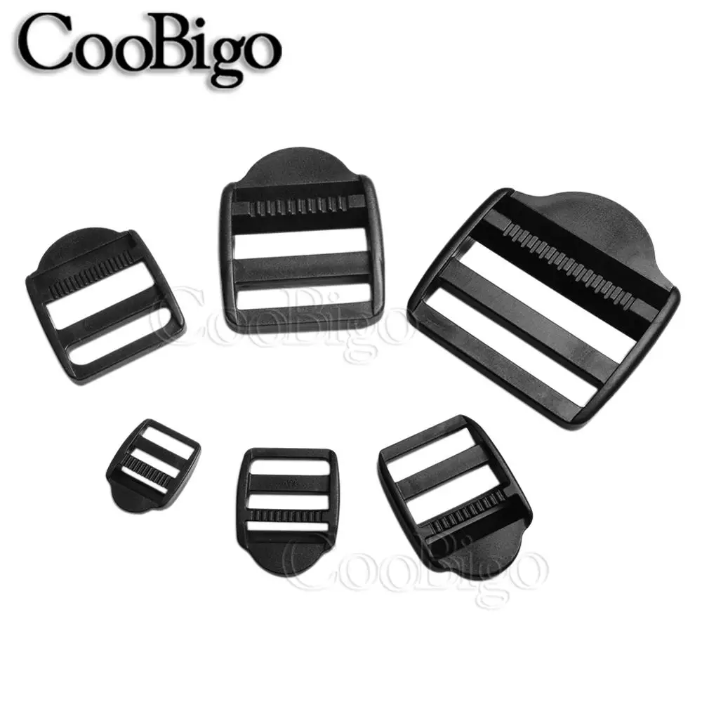 10pcs-Plastic-Backpack-Strap-Buckles-Tri-Glide-Adjuster-Ladder-Lock ...