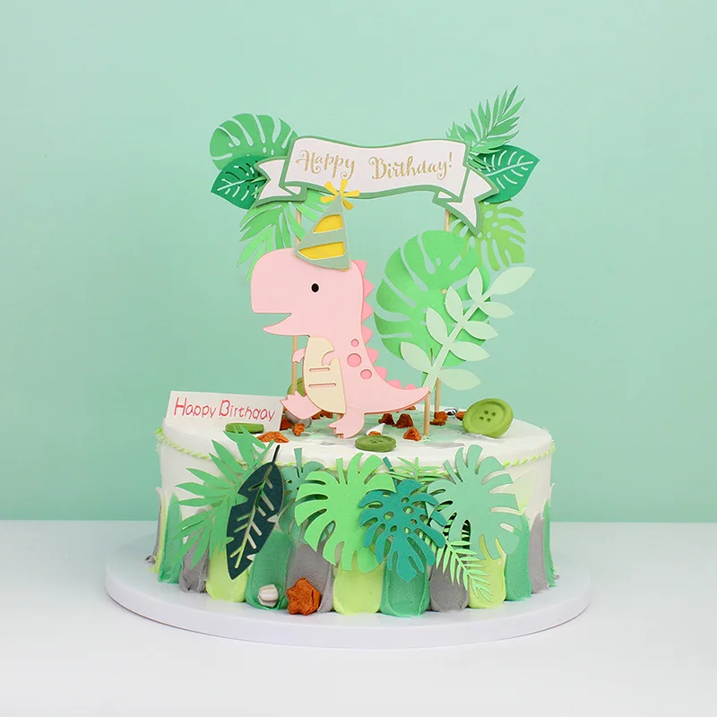 Topper Dinosaurio Animado: La Deco Perfecta para una Fiesta de ...