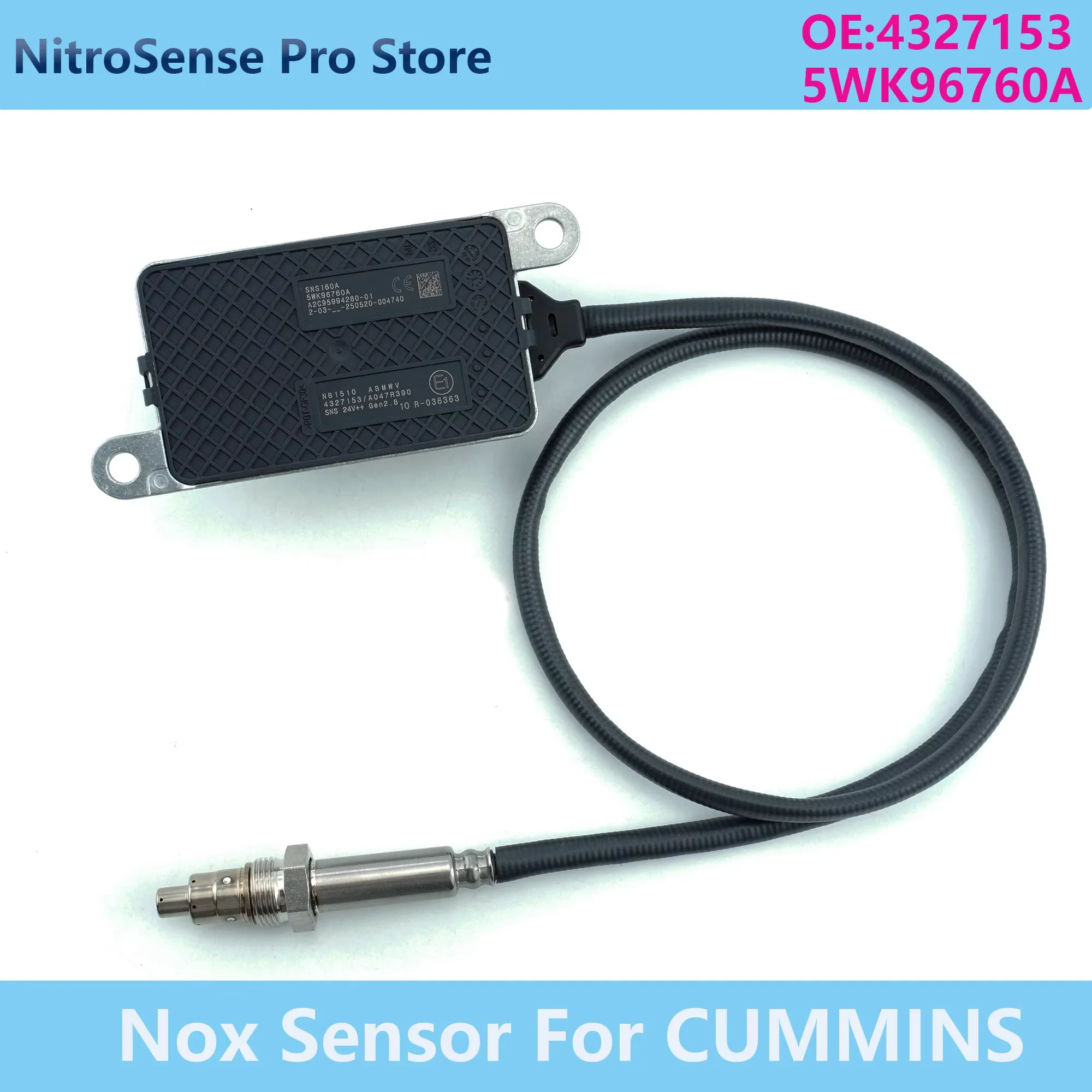 5WK9 6760A 5WK96760A 4327153 New Nitrogen Oxide Sensor Nox Sensor For ...