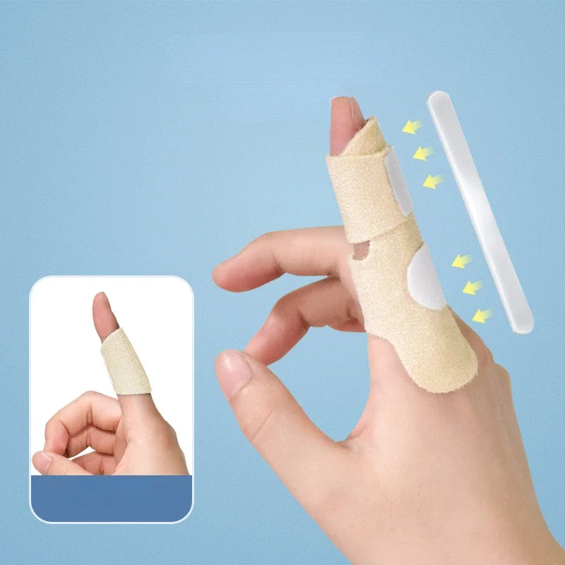 Finger Splint Hand Trigger Broken Finger Sprain Joint Immobilization ...