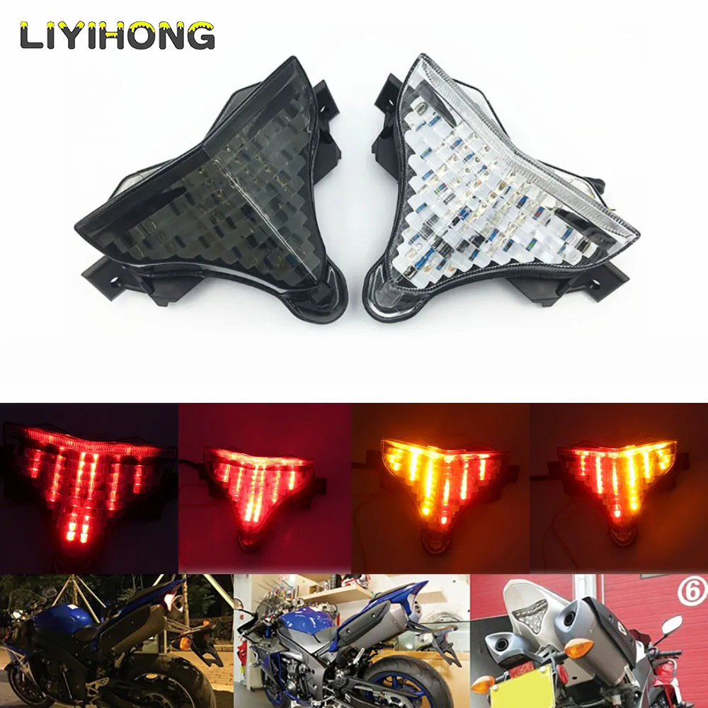 Motorcycle-LED-Tail-Light-Turn-Signals-Integrated-Brake-Signals-Light ...