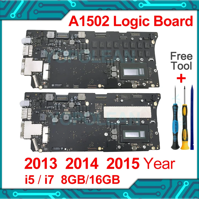 Original A1502 Motherboard For Macbook Pro Retina 13" A1502 Logic Board ...