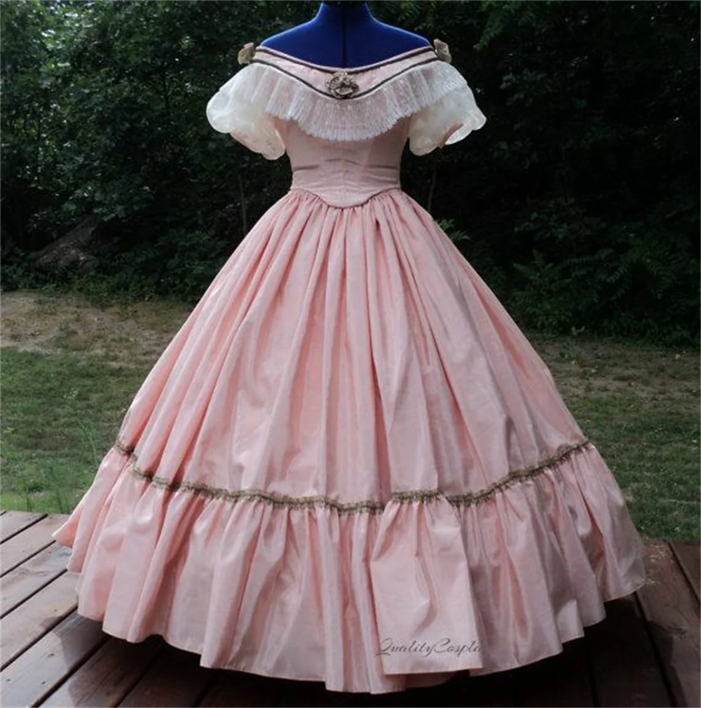 Marie Antoinette Rococo Vintage High Waistline Dress Victorian Regency ...
