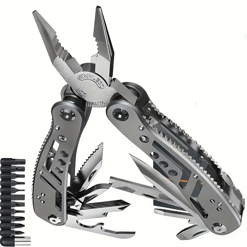 1Set-24in1-With-Mini-Tools-Knife-Pliers-And-11-Bits-Multi-Tool-All-In ...