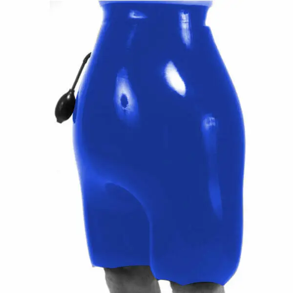 Fetish Latex Rubber Double Inflatable Pants Pants Handmade Masquerade 0 ...