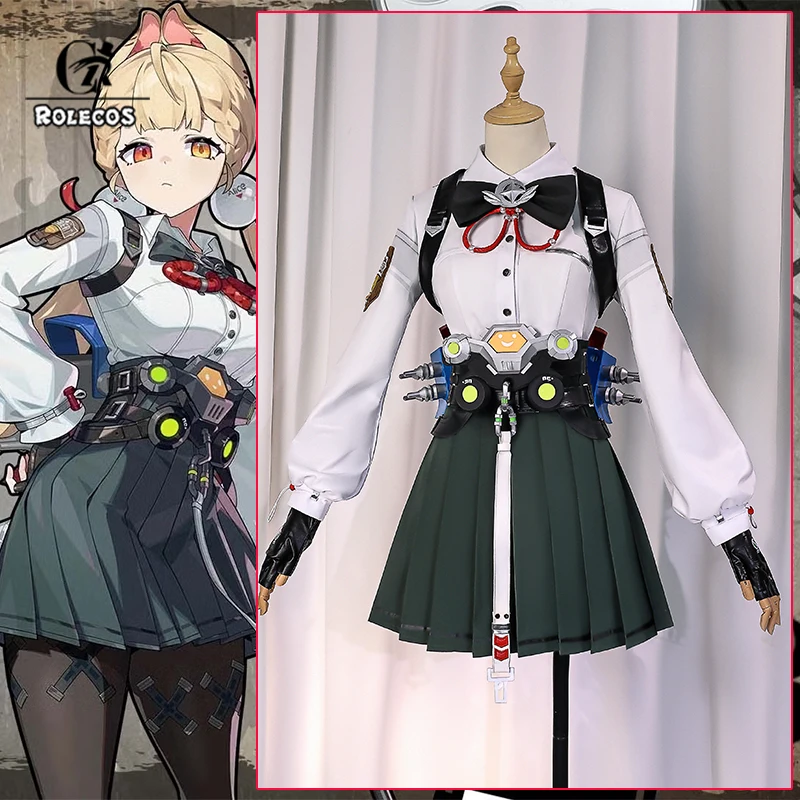 ROLECOS Game Zenless Zone Zero Alice Thymefield Cosplay Costume Spook ...