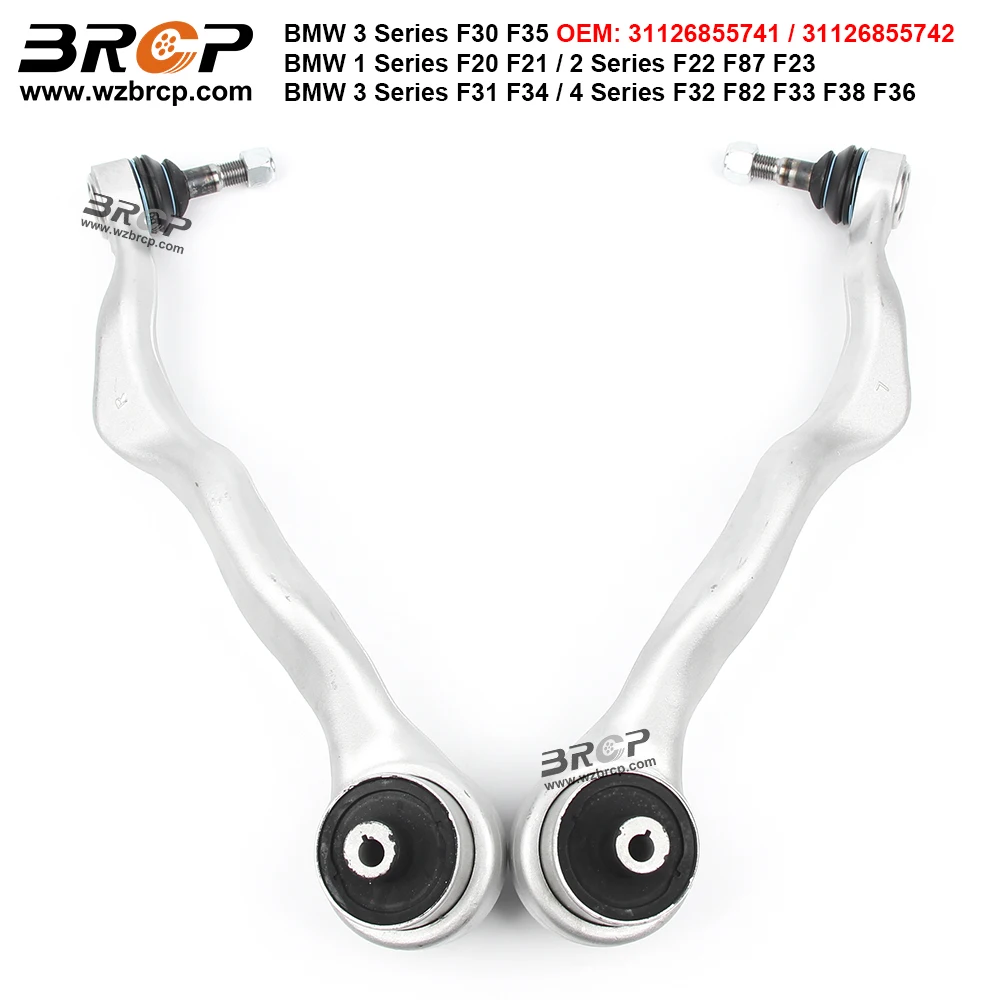 BRCP-Pair-Front-Lower-Suspension-Bent-Control-Arm-For-BMW-1-2-3-4 ...