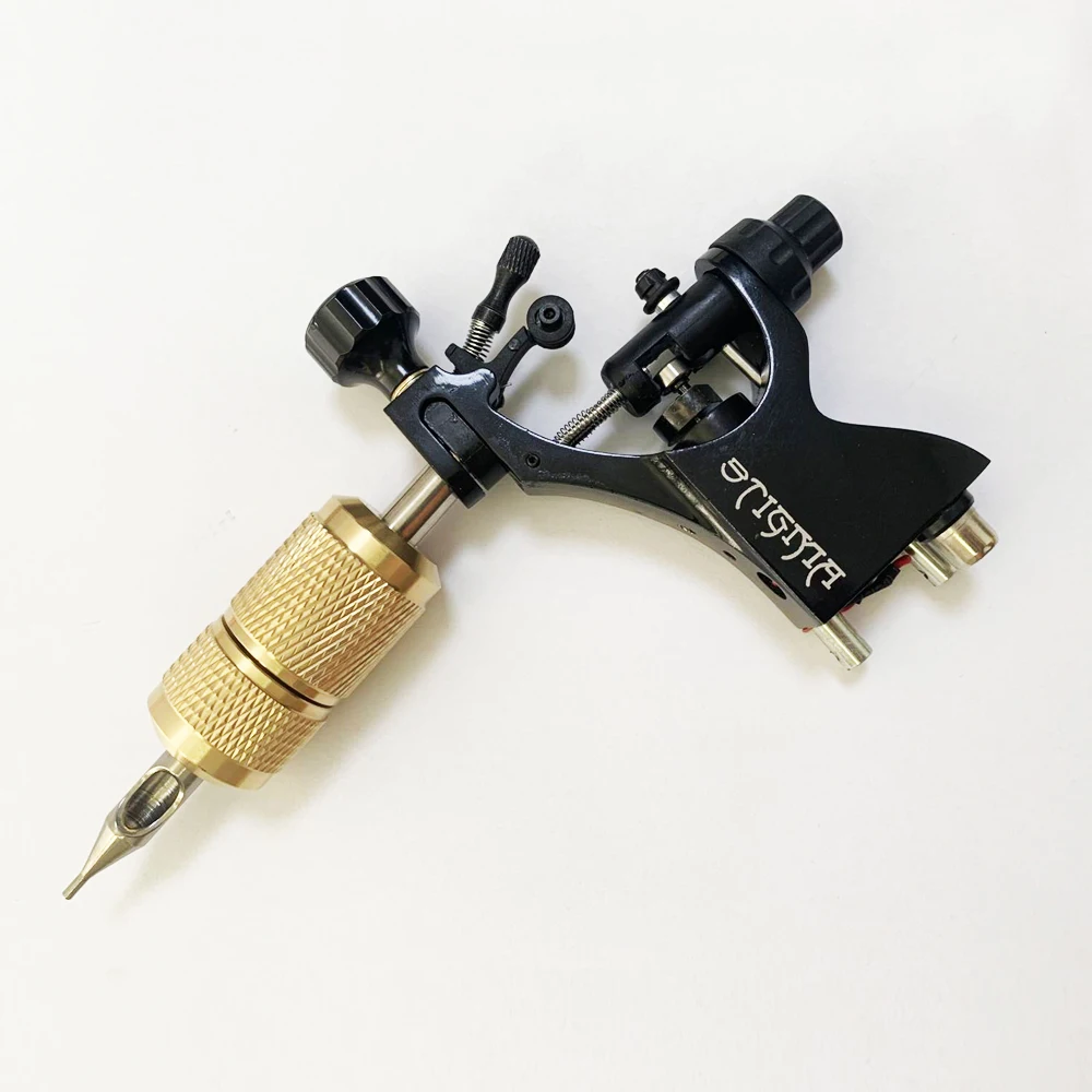 Rotary-Tattoo-Machine-Tattoo-Supplies-Adjustable-Stroke-with-Self ...
