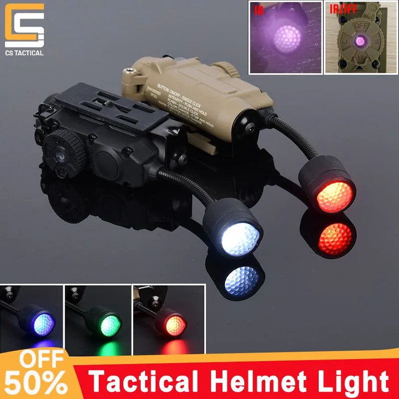 L-mpara-de-cabeza-Sidewinder-casco-t-ctico-luz-estrobosc-pica-rojo ...