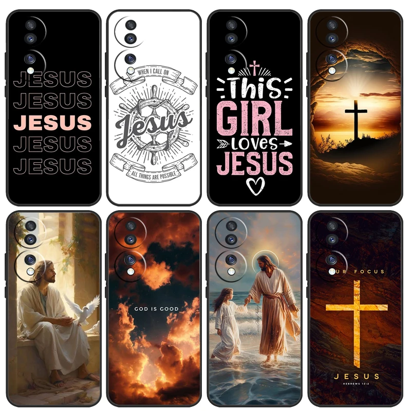 Faith Christian Jesus Phone Case Cover for Honor X6a (15353)