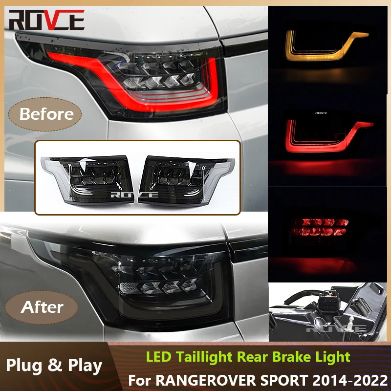 ROVCE-LED-Light-Tail-Assembly-Rear-Brake-Turn-Signal-Light-For-Land ...