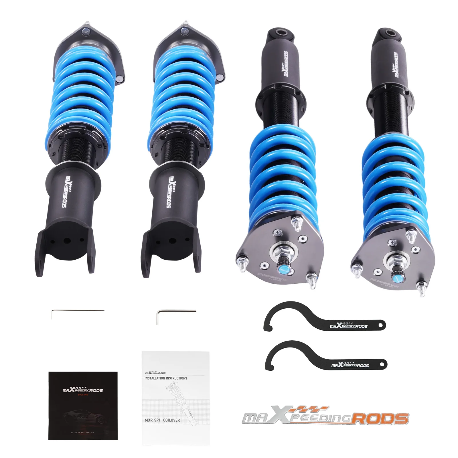 MaXpeedingrods 24 Way Damper Coilovers Struts For Infiniti Q50 V6 RWD ...