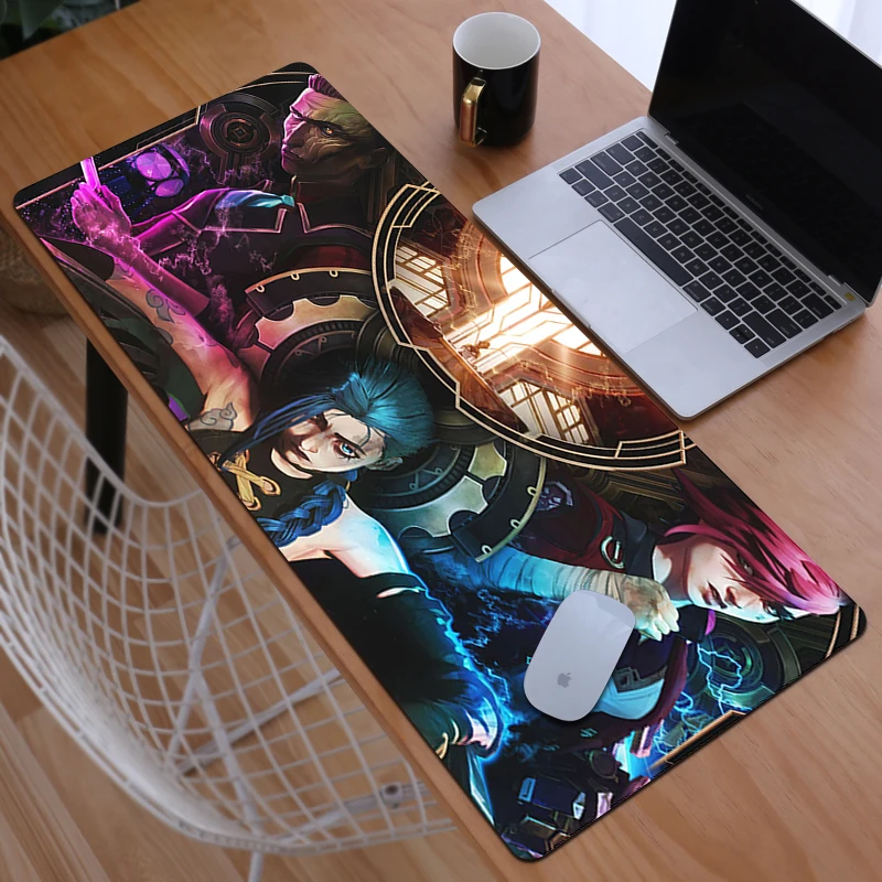 Xxl Mouse Pad Gamer Keyboard Jinx Mause Pc Cabinets Cabinet Carpet ...