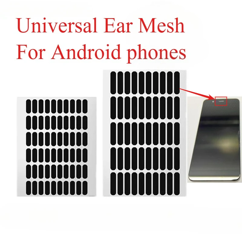 Universal Ear Mesh Anti Dust Earpiece Speaker Protector Sticker For ...