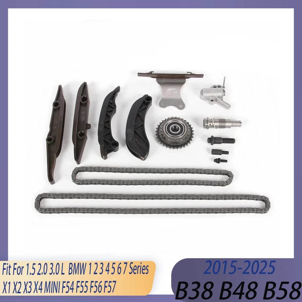 Engine Parts Timing Chain Kit Fit 1.5 2.0 3.0 L B38 B48 B58 GAS 15-24 ...