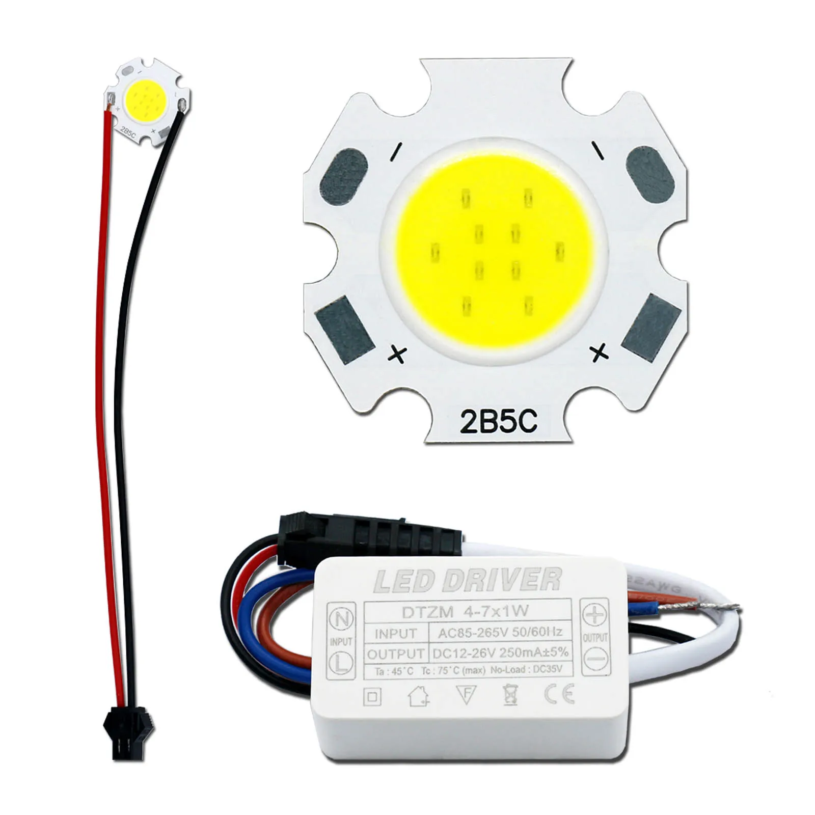 Tricolor Light Source Kit | Led Ceiling Light Kit 5w | Light Bulb ...
