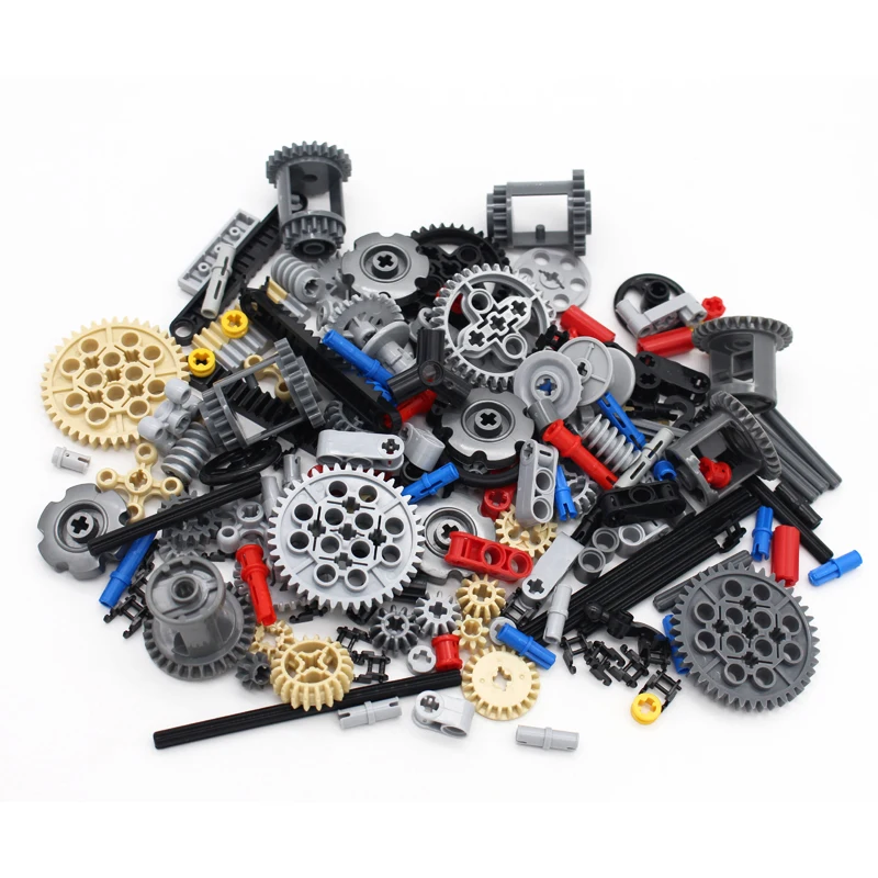 MOC Technical Parts Pin Liftarm Studless Beam Axle Plug Connector Panel ...