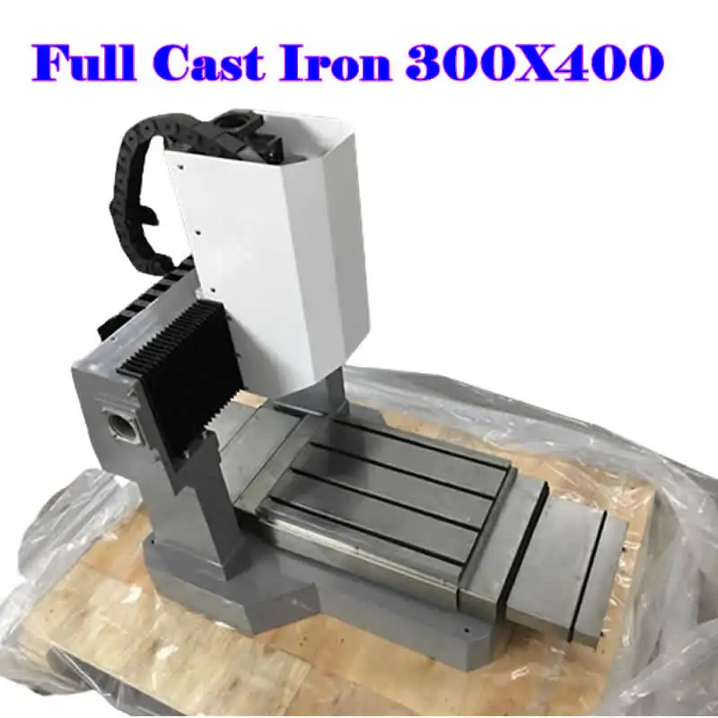 LY-3040-Full-Cast-Iron-CNC-300x400mm-Frame-Z-axis-170mm-for-CNC-3040 ...