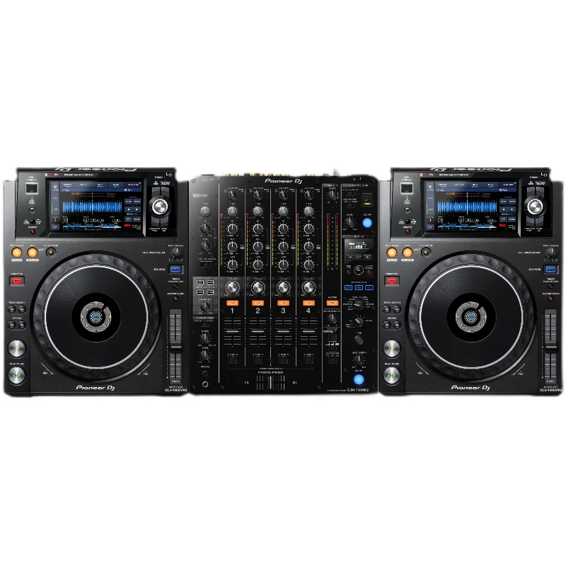Original vendas pioneer XDJ 1000mk2 disc player + djm750mk2 mix console ...