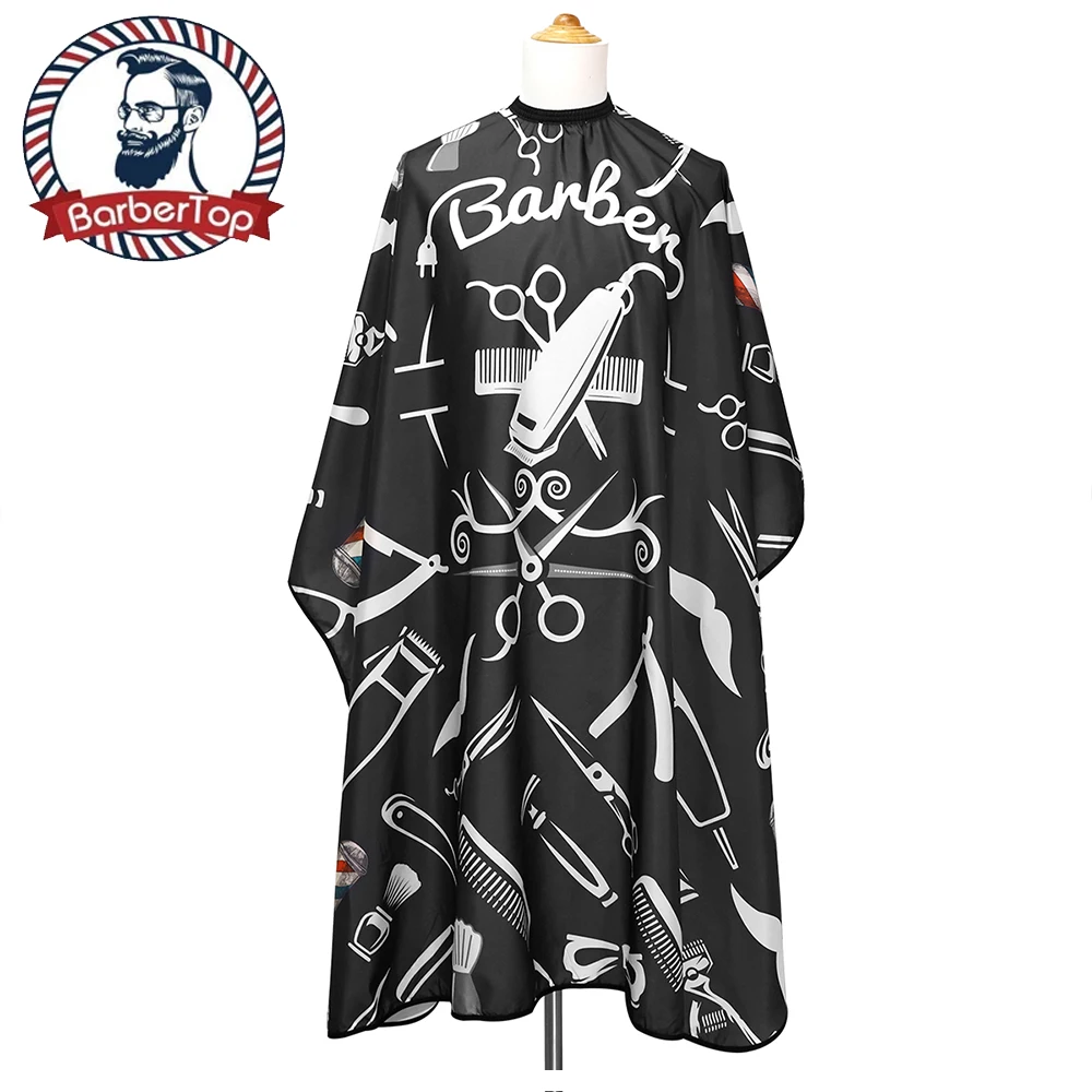 Barbertop-Haircut-Cloth-Hairdresser-Apron-Hair-Cut-Cape-Hairdress-Gown ...