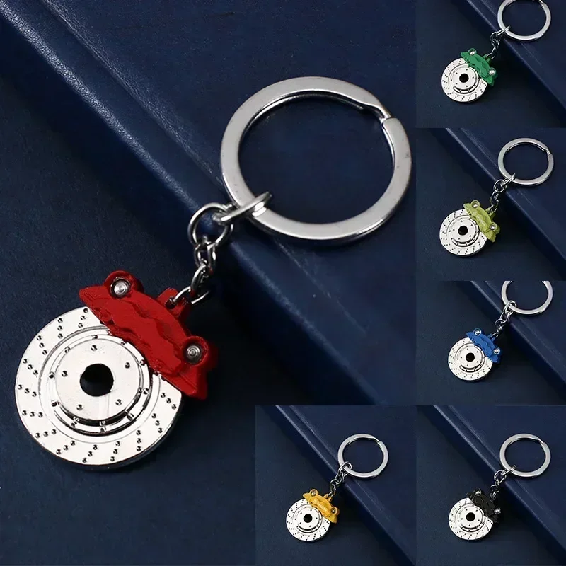 New-Creative-Gift-Brake-Discs-Wheel-Hubs-Calipers-Metal-Keychains-Car ...