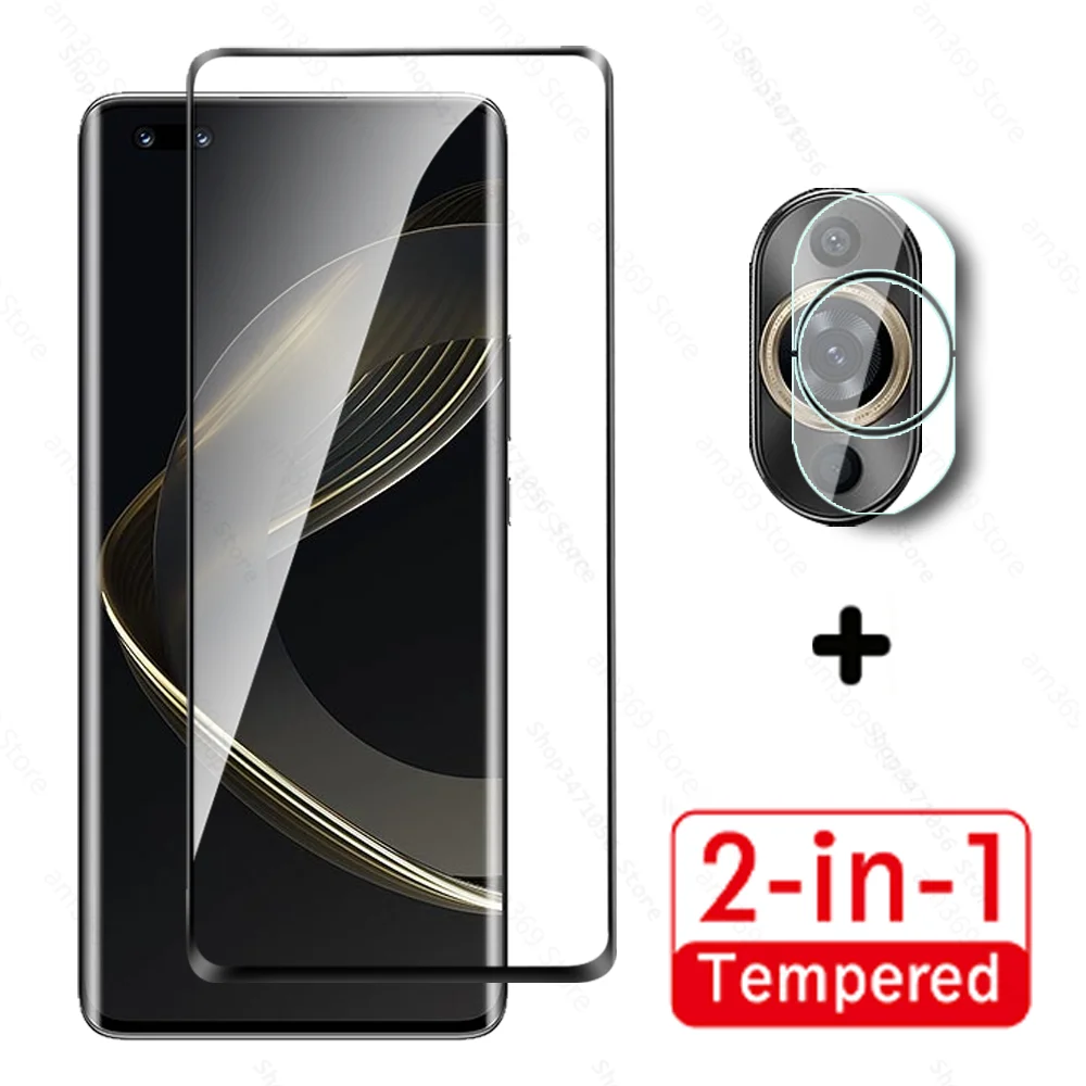 2-in-1 HD Curved Tempered Glass For Huawei Nova 11 10 Pro 9 4G Camera ...