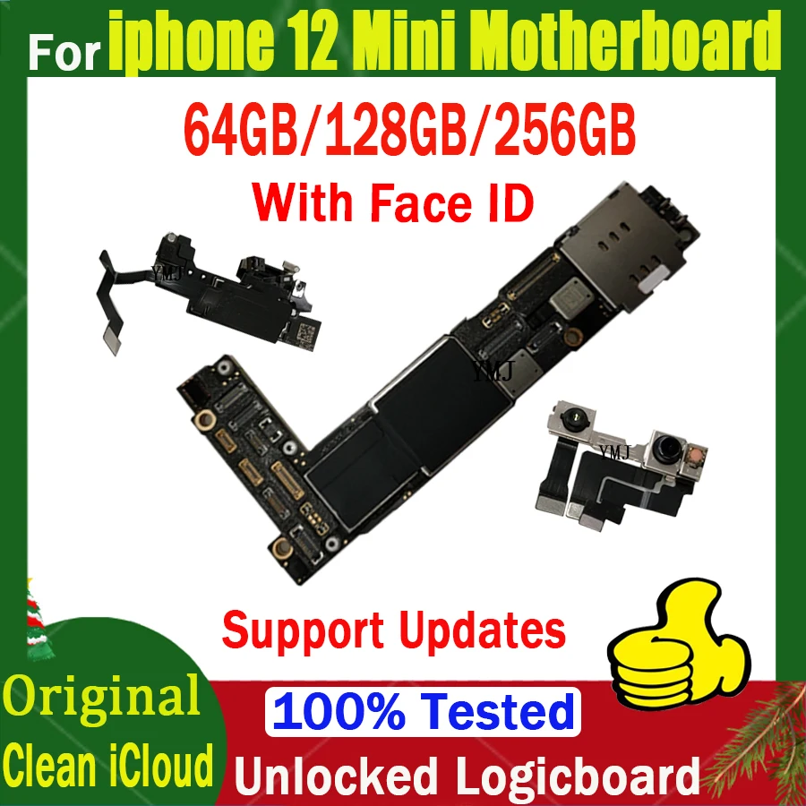 Mini-Motherboard-para-iPhone-12-64GB-128GB-256-GB-Mainboard-iCloud-gr ...