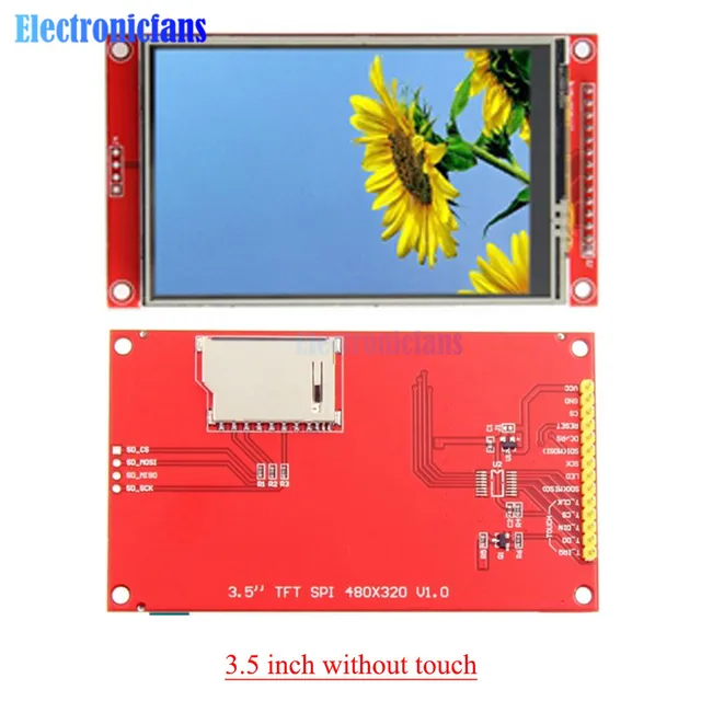 3.5 inch 4.0 inch 4 Wire SPI Serial LCD Display Screen Module 480*320 ...