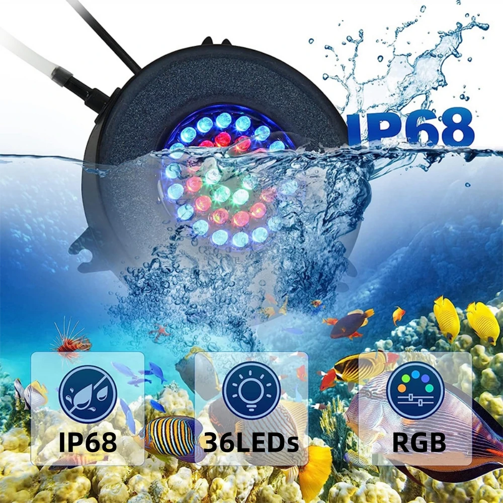 IP68-Waterproof-RGB-LED-Underwater-Light-36LEDs-DC12V-Fish-Tank ...