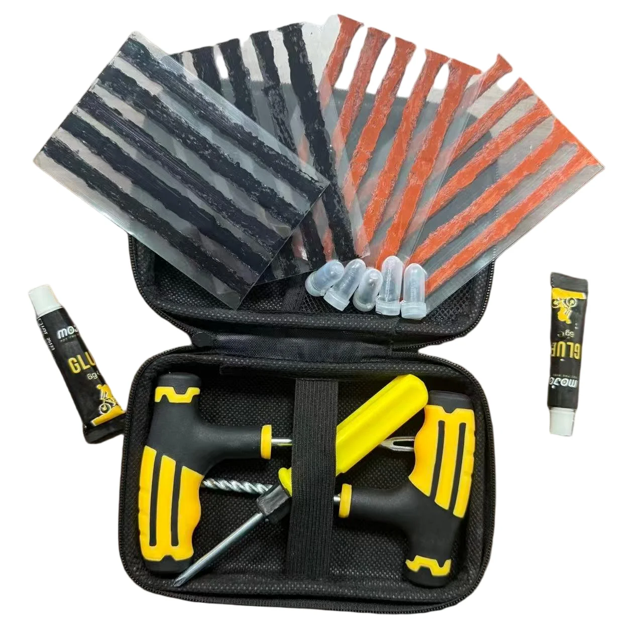 Universal Emergency Plug Flat Tire Repair Kit to Fix Punctures ...
