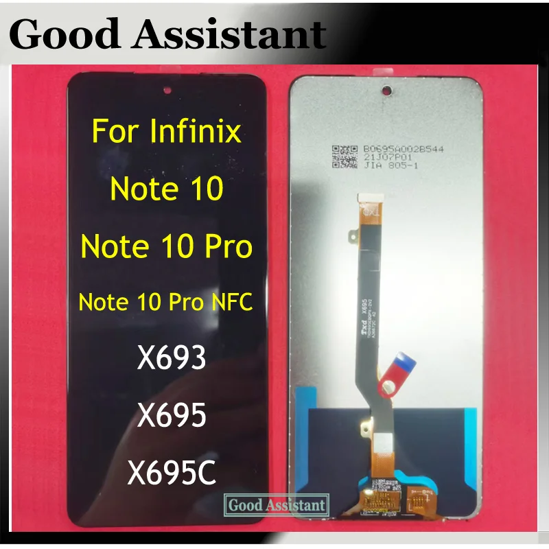 For-Infinix-Note-10-Pro-X695-X695D-NFC-X695C-Note-10-X693-LCD-Display ...