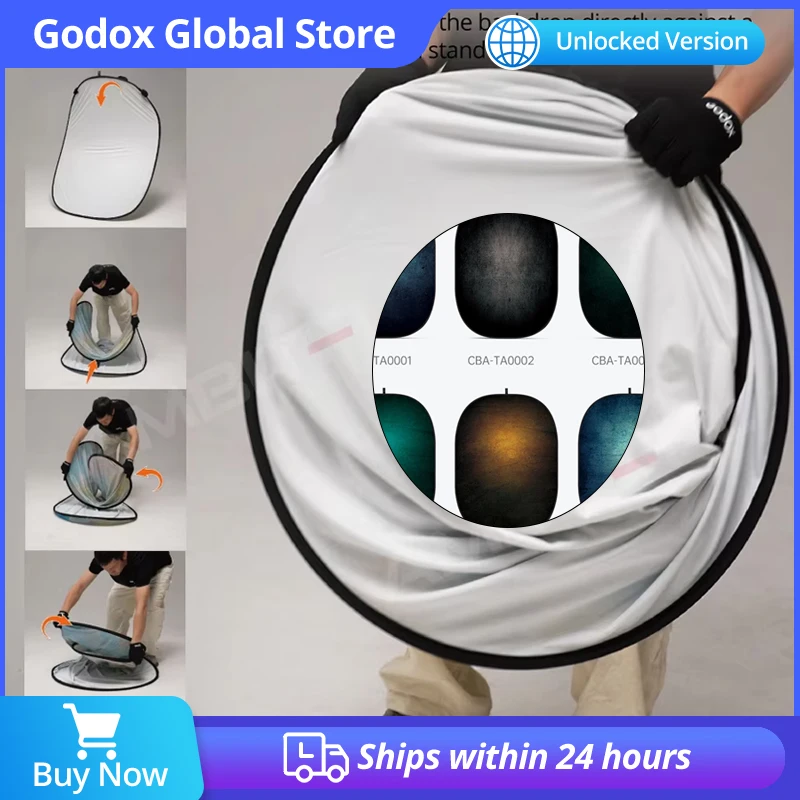 Godox Collapsible Backdrop 1.5mx2m Soft Portable Foldable Panel For ...