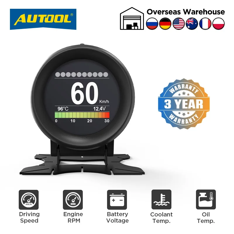 AUTOOL-OBD2-Head-Up-Display-para-carro-Auto-Turbo-medidor-de-velocidade ...
