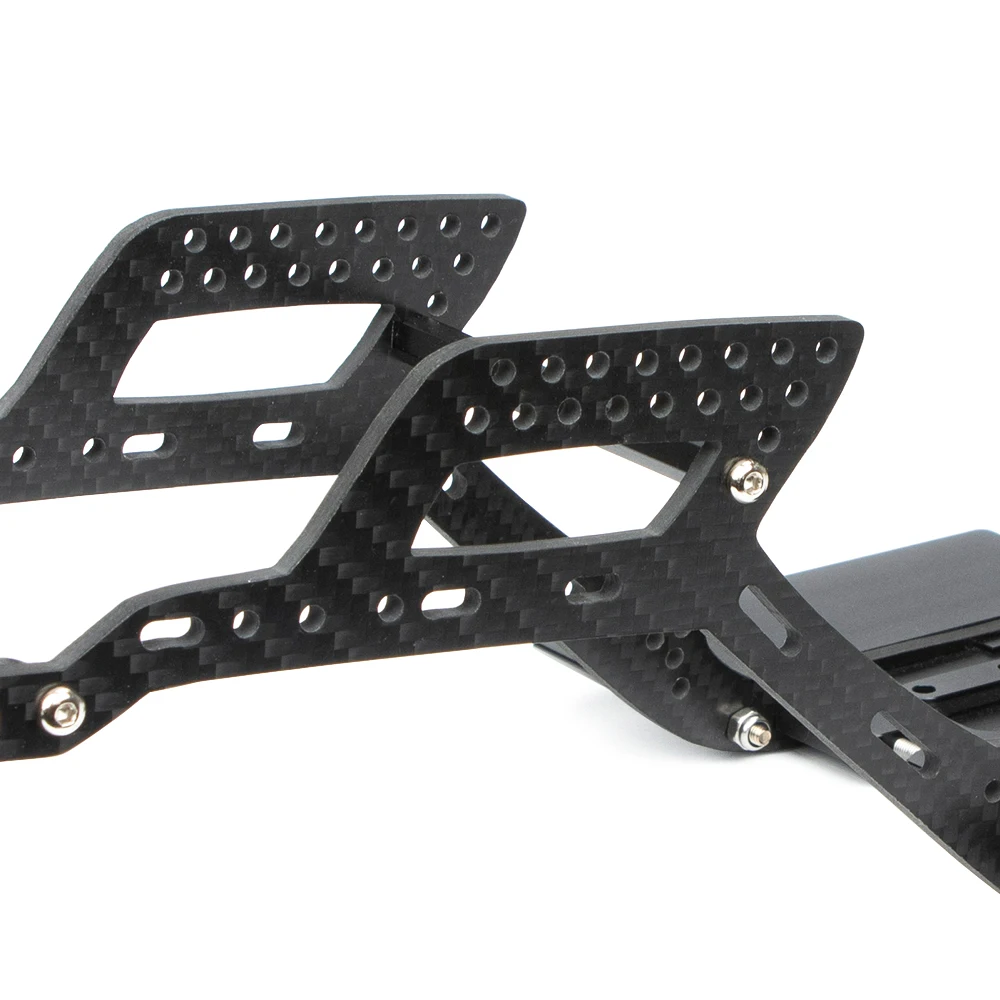 Carbon Faser LCG Chassis Kit Rahmen Schienen Hosenträger Rock Sliders ...