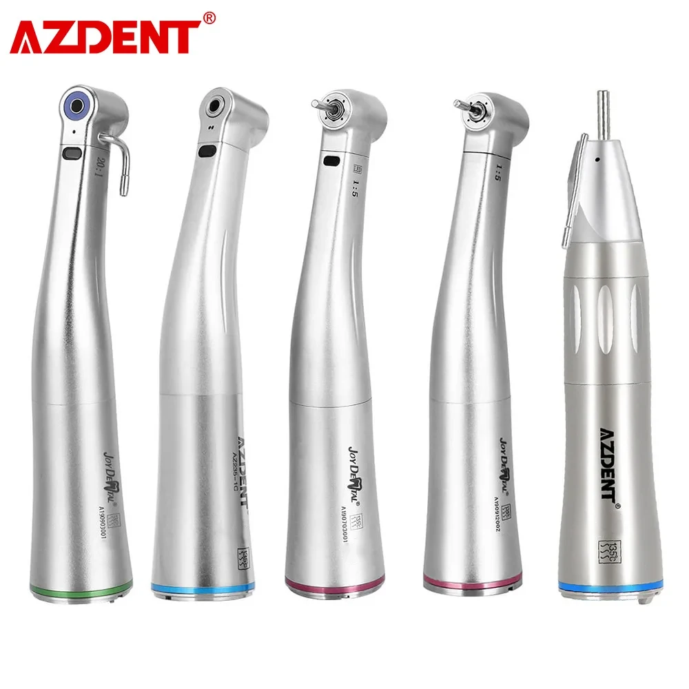 AZDENT-Dental-Contra-Angle-LED-Fiber-Optic-Low-Speed-Handpiece-E-type ...