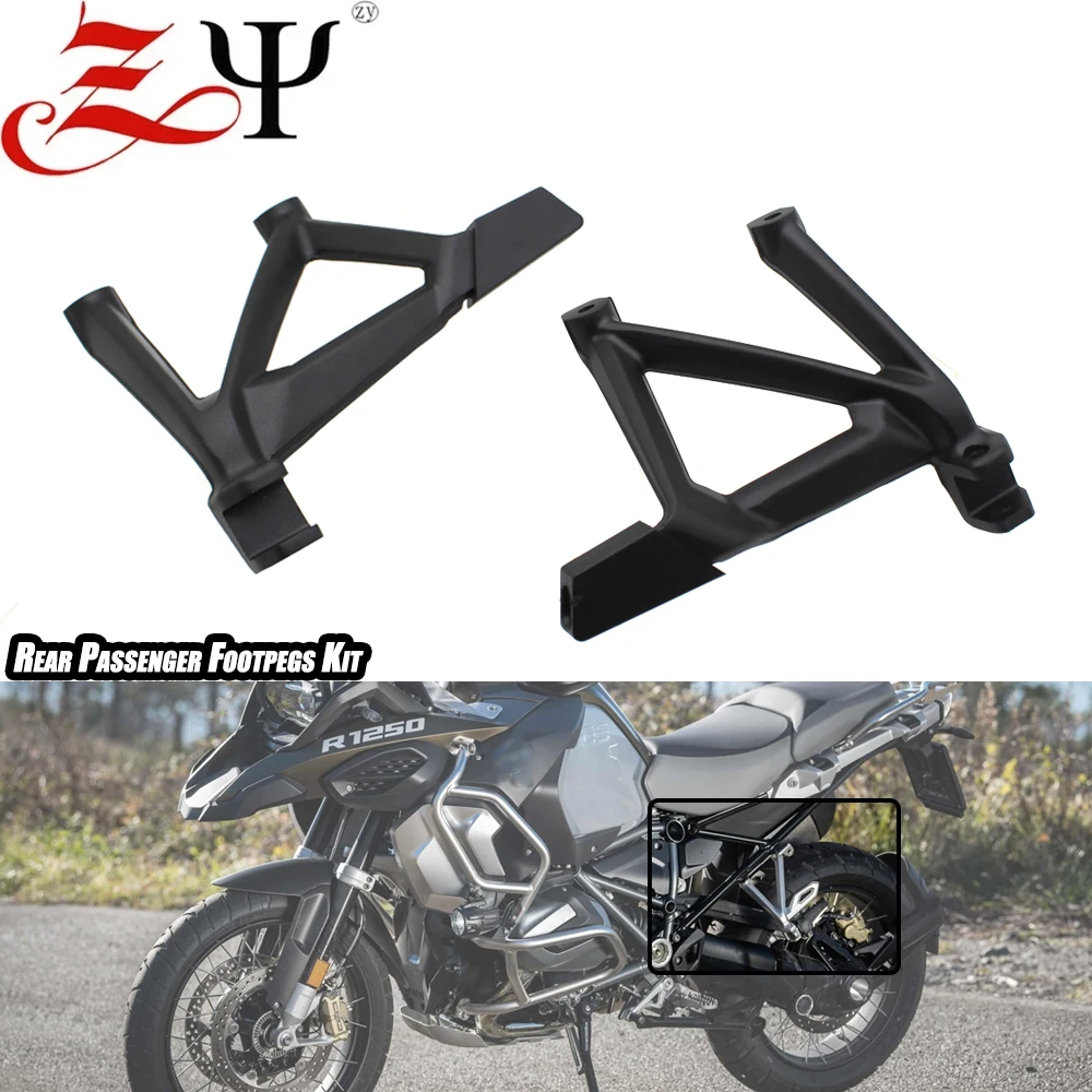 Rear-Passenger-Footpegs-Kit-Footrests-Foot-Rest-Bracket-For-BMW-R1250GS ...