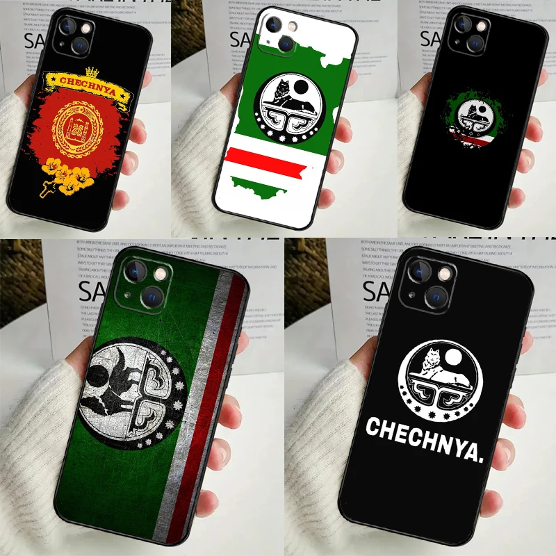 Chechnya-Flag-Chechen-Wolf-Phone-Case-For-iPhone-14-13-12-11-15-Pro-Max ...